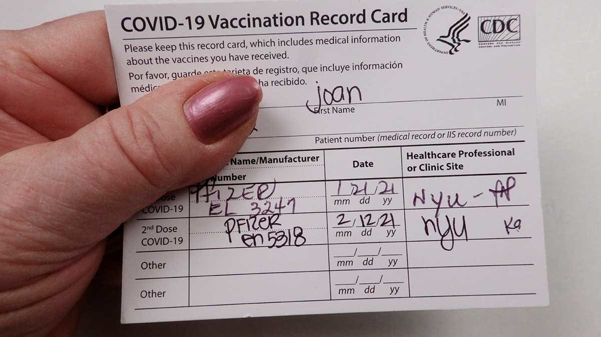 How to Protect Your COVID-19 Vaccination Card - Consumer Reports