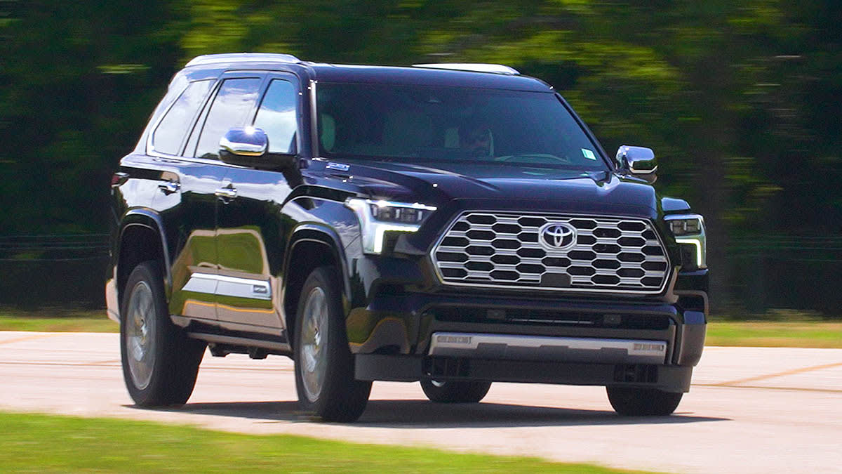 Talking Cars 374: Driving the 2023 Toyota Sequoia - Consumer Reports