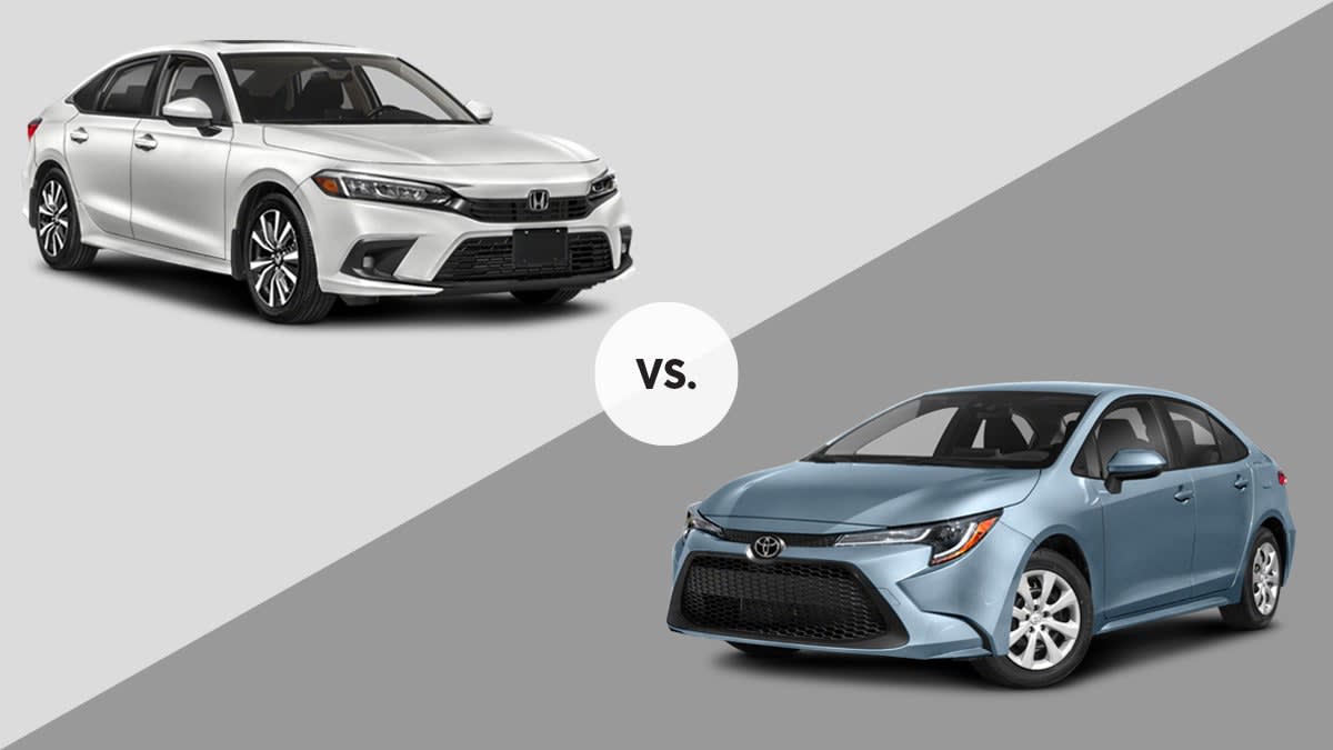 Honda Civic vs. Toyota Corolla Compact Sedan Face-Off - Consumer Reports