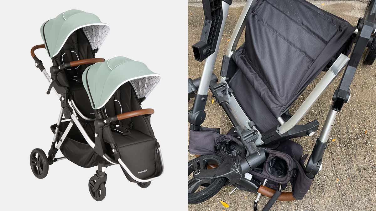 Parents Say Mockingbird Single-to-Double Strollers Break in Half ...