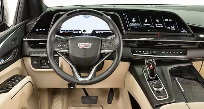 escalade interior 2021
